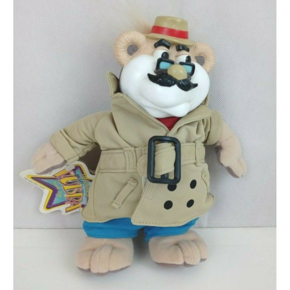 Mattel | Toys | 999 Mattel Detective Bubba Talking 8 Plush Bear Rubber ...